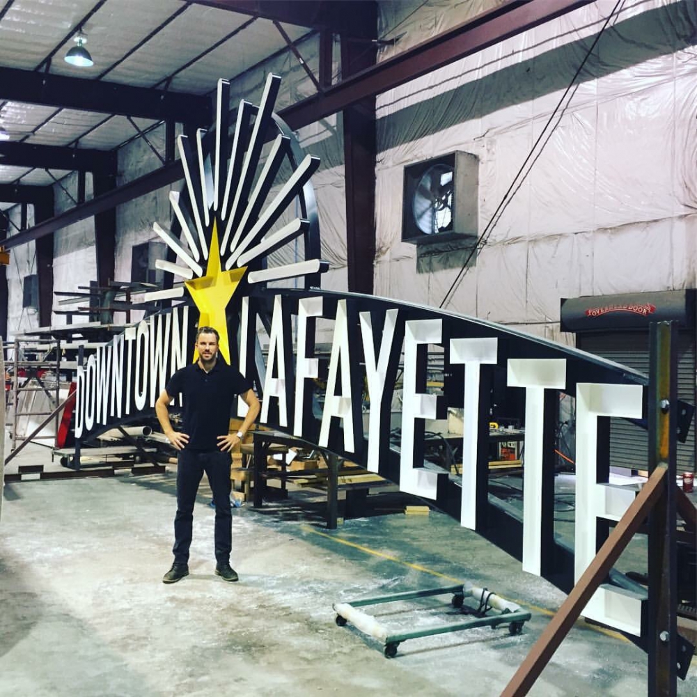 New Downtown Gateway Sign – Developing Lafayette