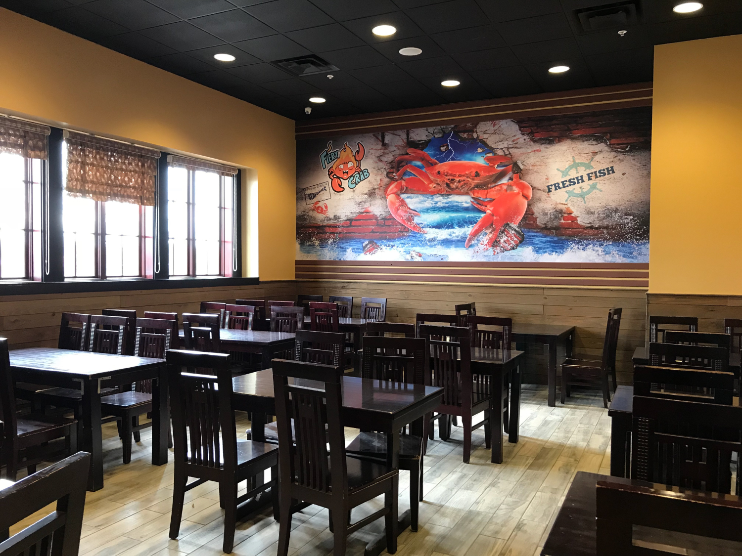 Sneak Peek Inside of the Fiery Crab Seafood Restaurant – Developing ...