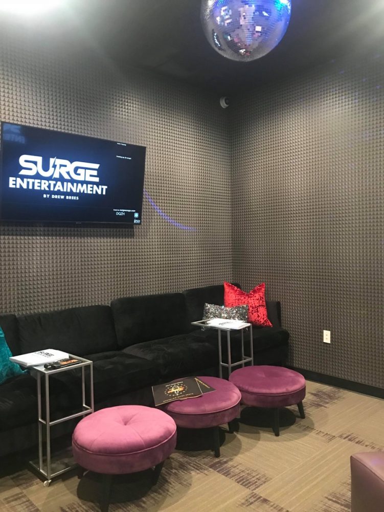Inside Of Surge Entertainment By Drew Brees, Opening Saturday ...