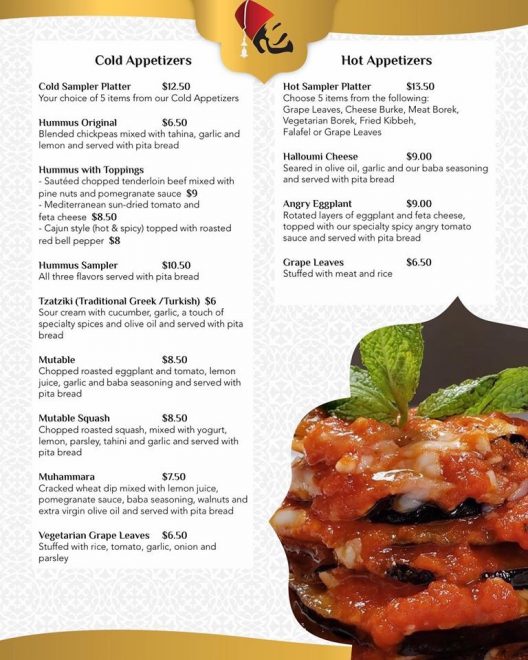 Baba Kabab, New Turkish-Moroccan Restaurant, Now Open On Ambassador ...