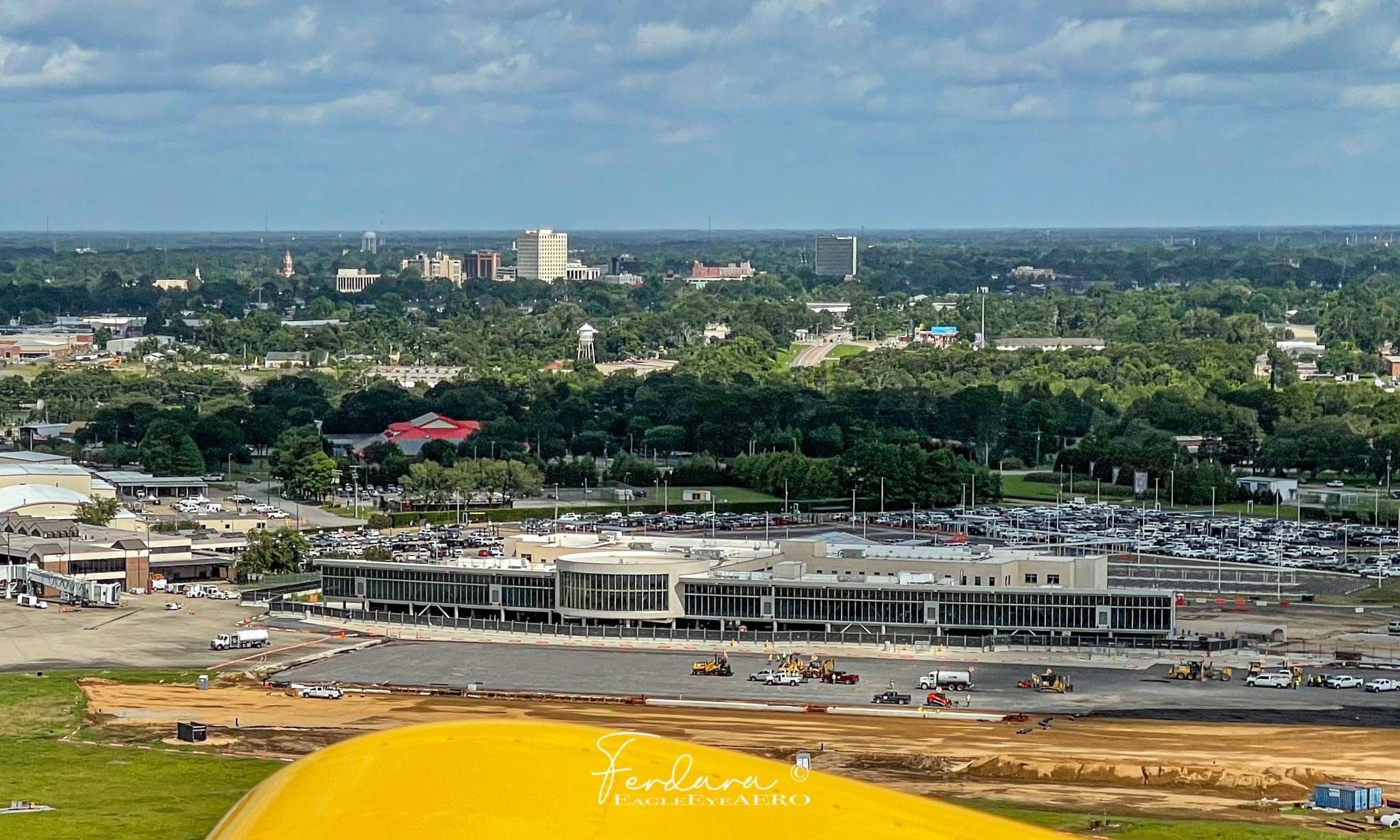 Quick Aerial Progress Shot Of The New LFT Terminal – Developing Lafayette