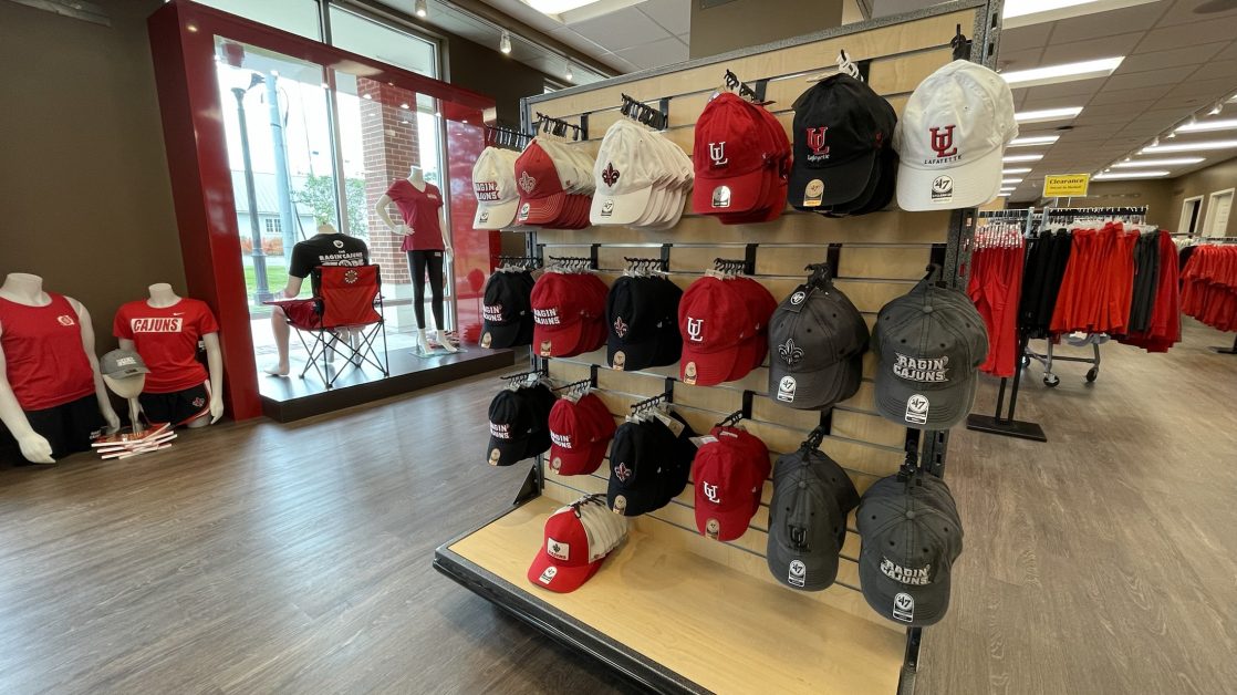 A Look Inside The New Ragin’ Cajun Red Zone Store On Johnston Street ...