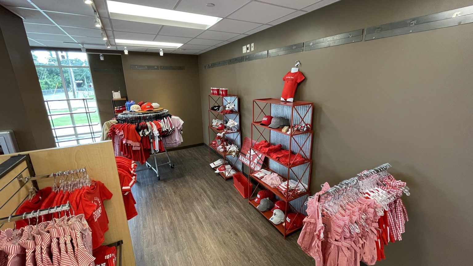 A Look Inside The New Ragin’ Cajun Red Zone Store On Johnston Street ...
