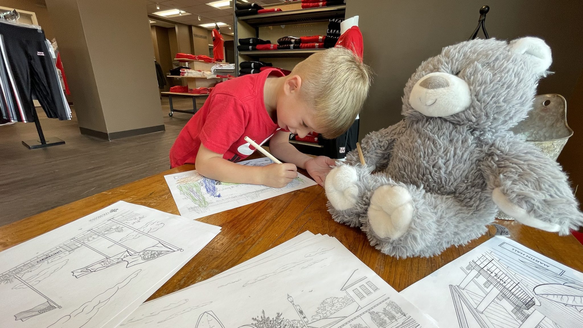 A Look Inside The New Ragin’ Cajun Red Zone Store On Johnston Street ...