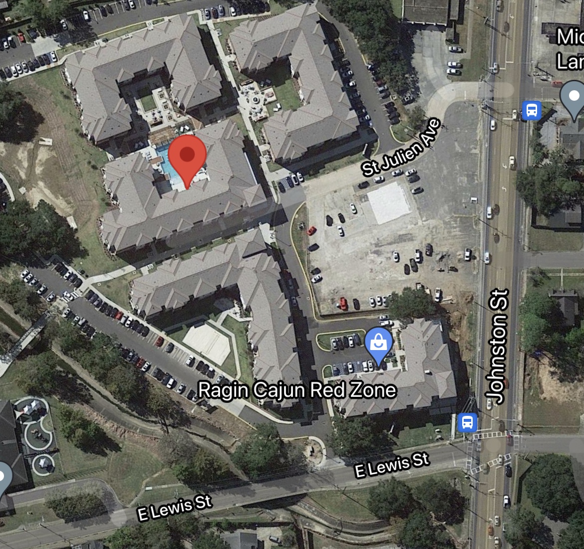 A Look Inside The New Ragin’ Cajun Red Zone Store On Johnston Street ...