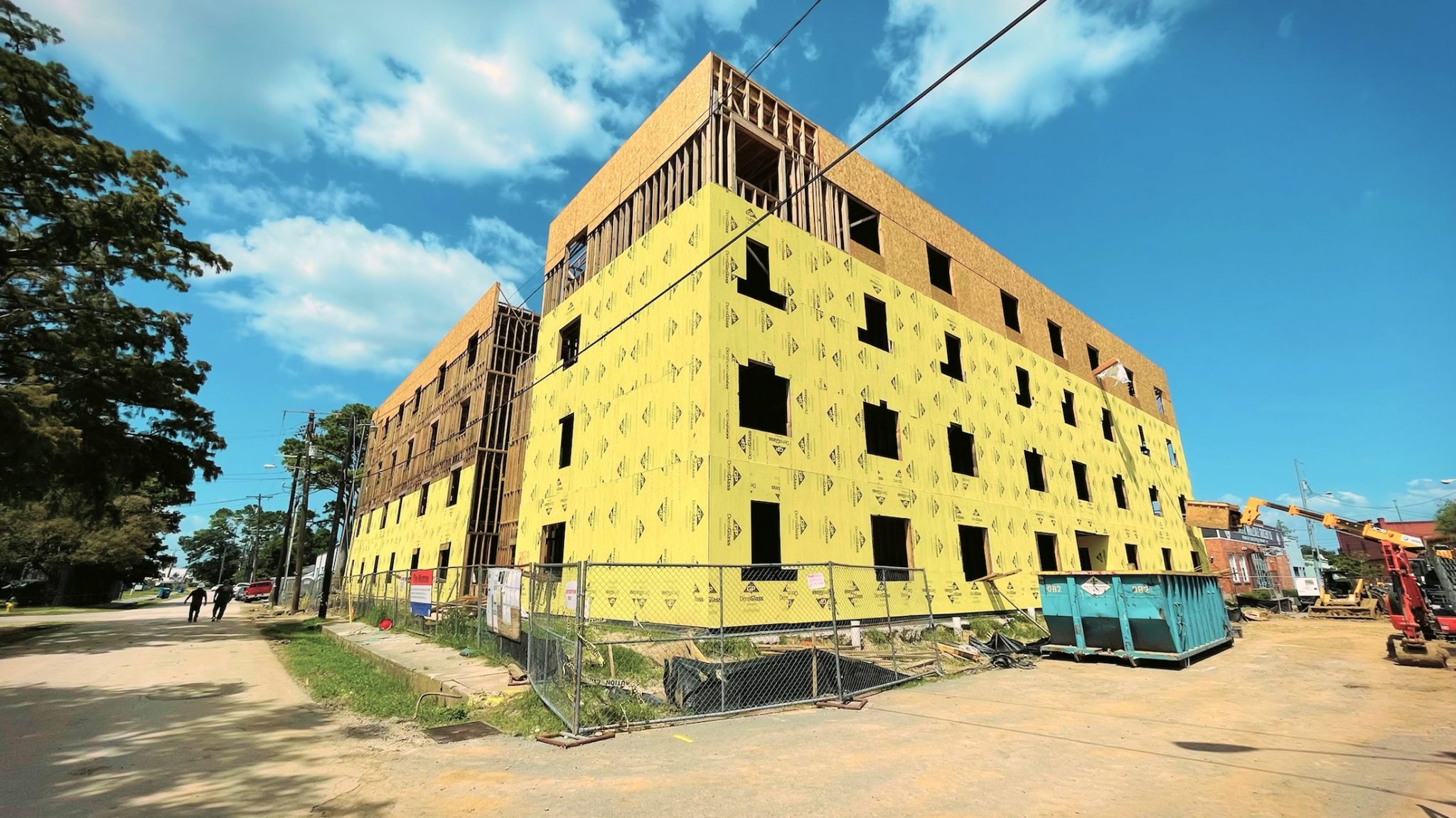 Progress On The Monroe, A 70-unit Apartment Development Near Downtown ...