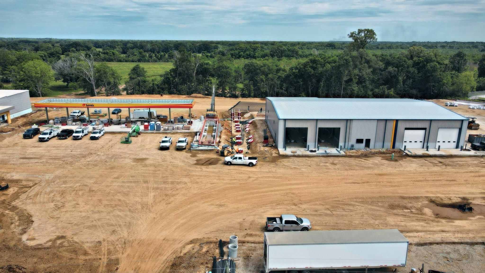 Love’s Travel Stop & Country Store of Opelousas Construction Update ...