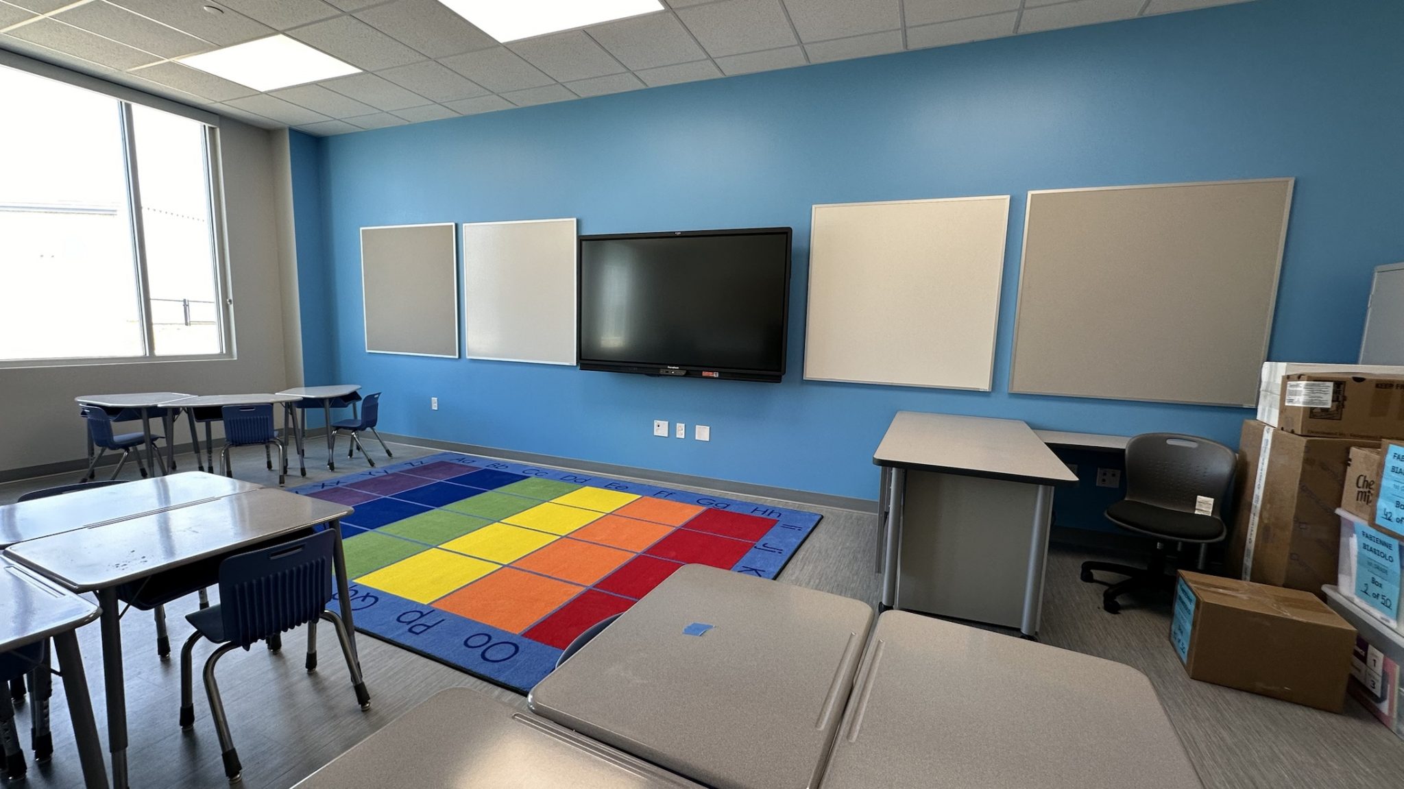 Inside of the New Prairie Elementary Campus Opening in Less Than Two ...