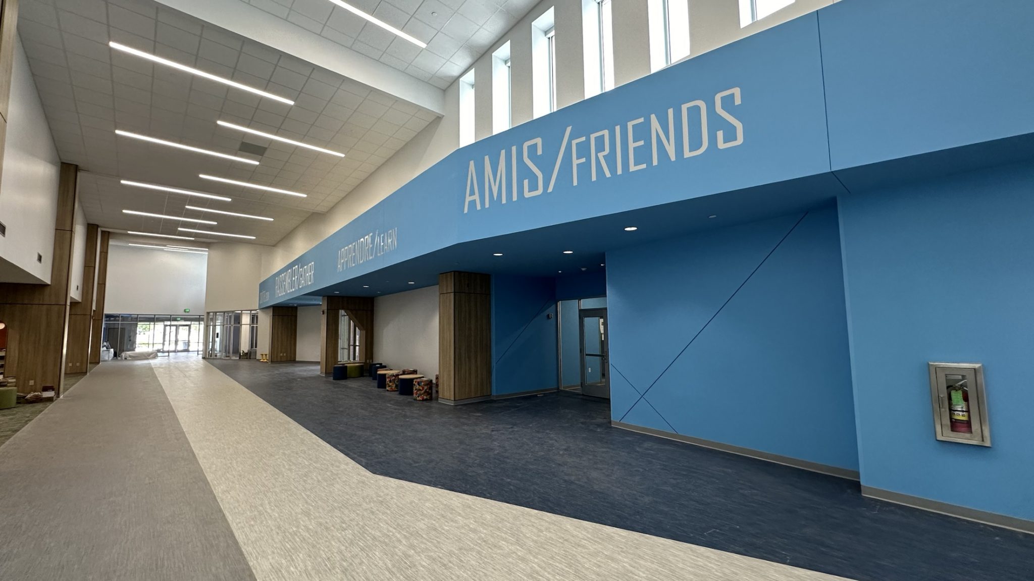 Inside of the New Prairie Elementary Campus Opening in Less Than Two ...