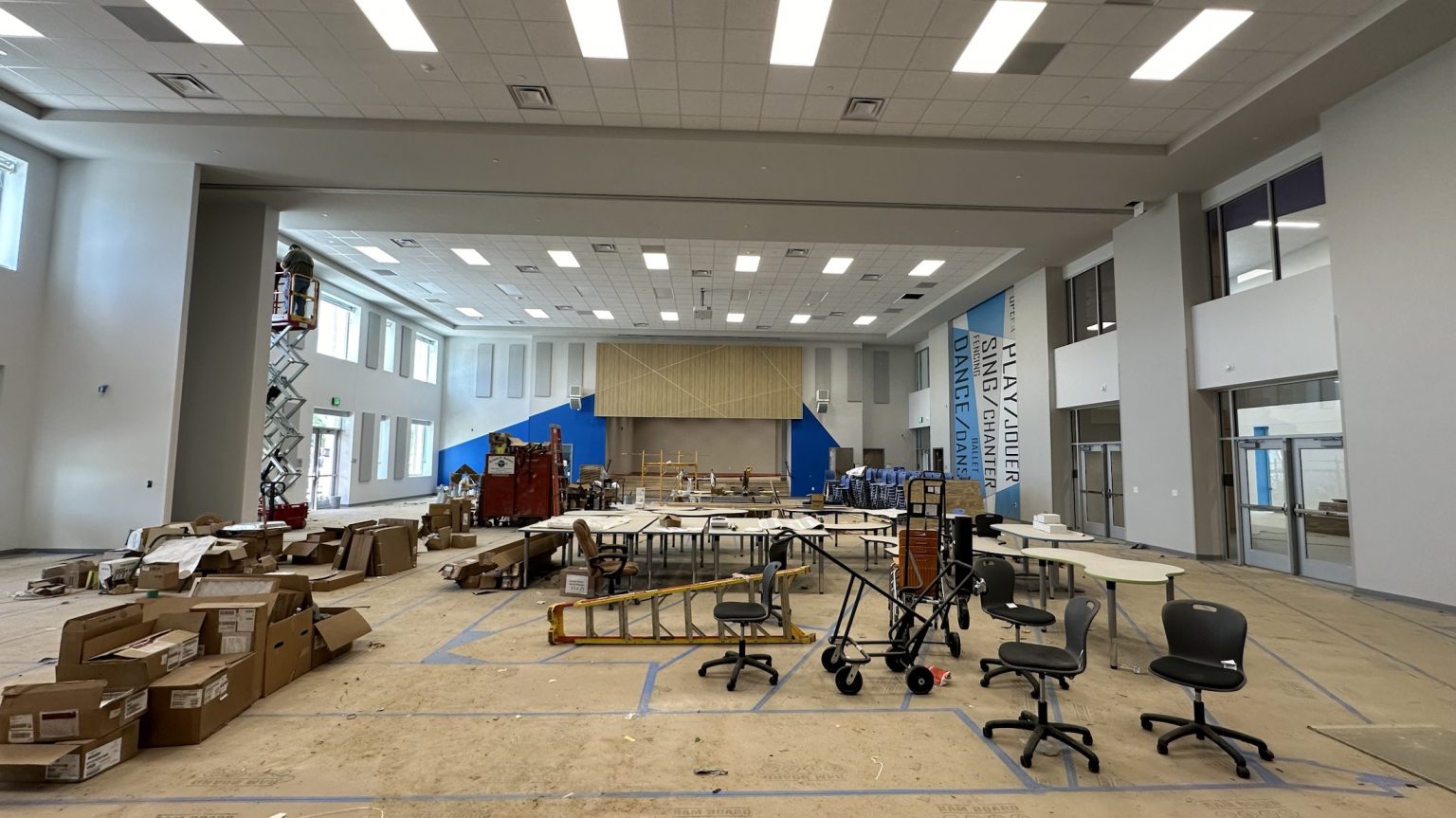 Inside of the New Prairie Elementary Campus Opening in Less Than Two ...