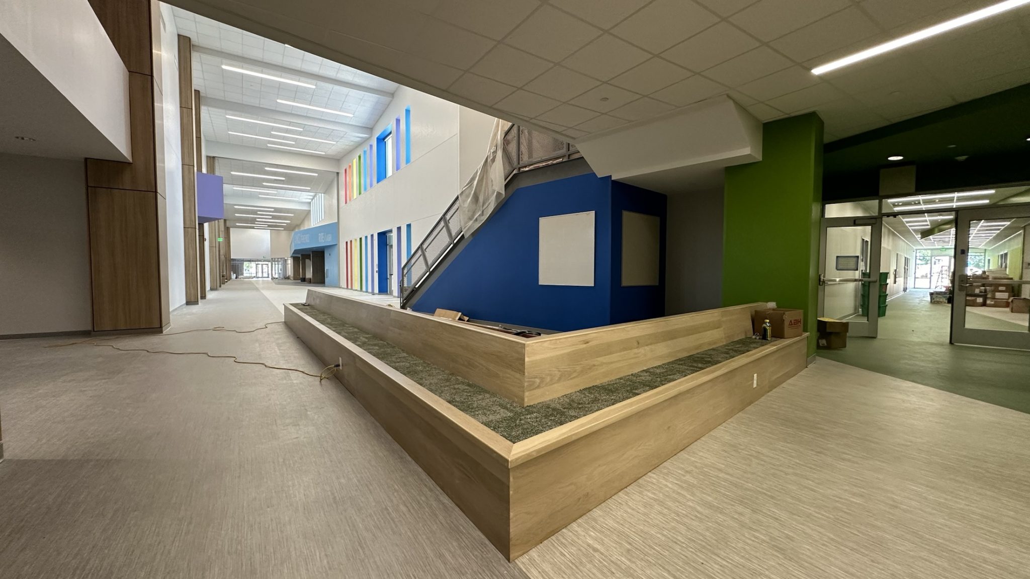 Inside of the New Prairie Elementary Campus Opening in Less Than Two ...