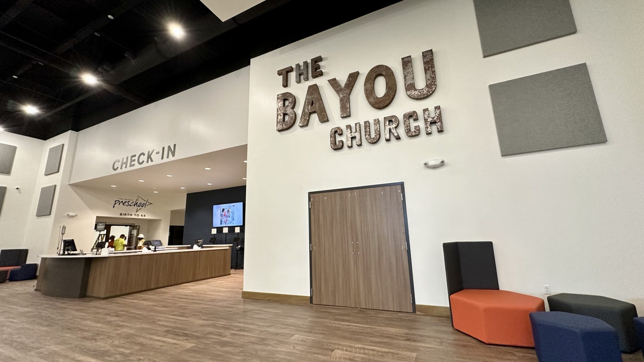 Inside Of The Newly Expanded Bayou Church Grand Opening Today