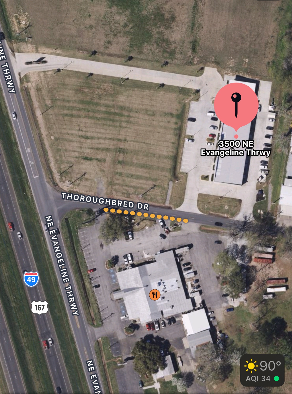 Carencro Wing Stop Signage Is Up, Construction Well Underway ...