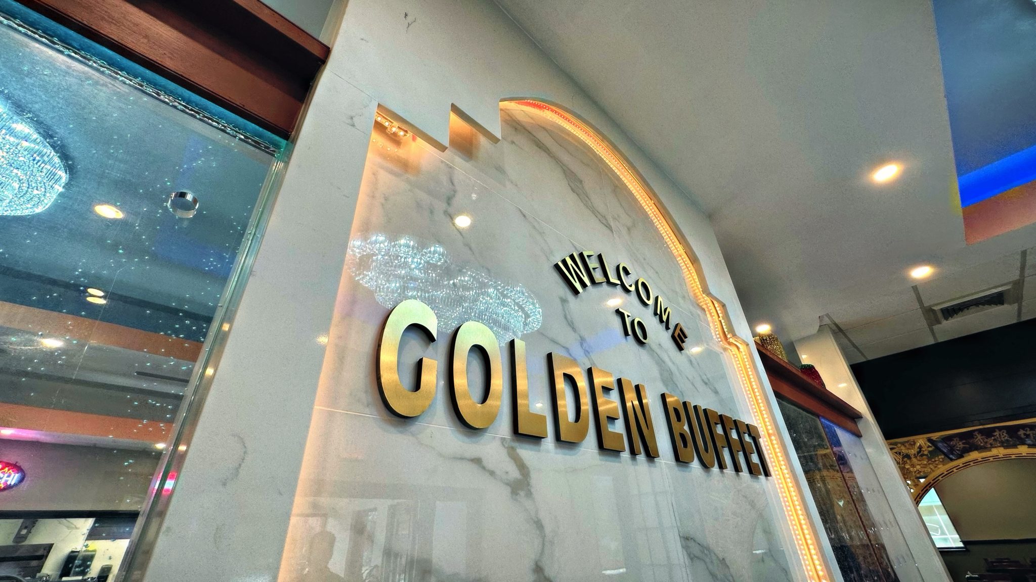 Inside Golden Buffet, Formerly Royal Panda, Recently Opened on Pinhook ...