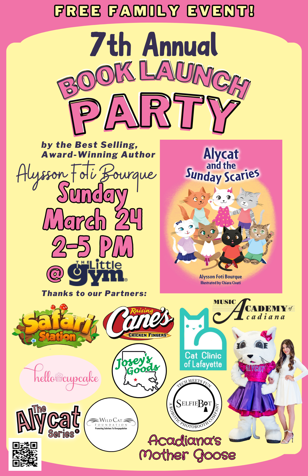 Lafayette-based Author Releases 7th Alycat Series Book, Alycat and the Sunday Scaries ...