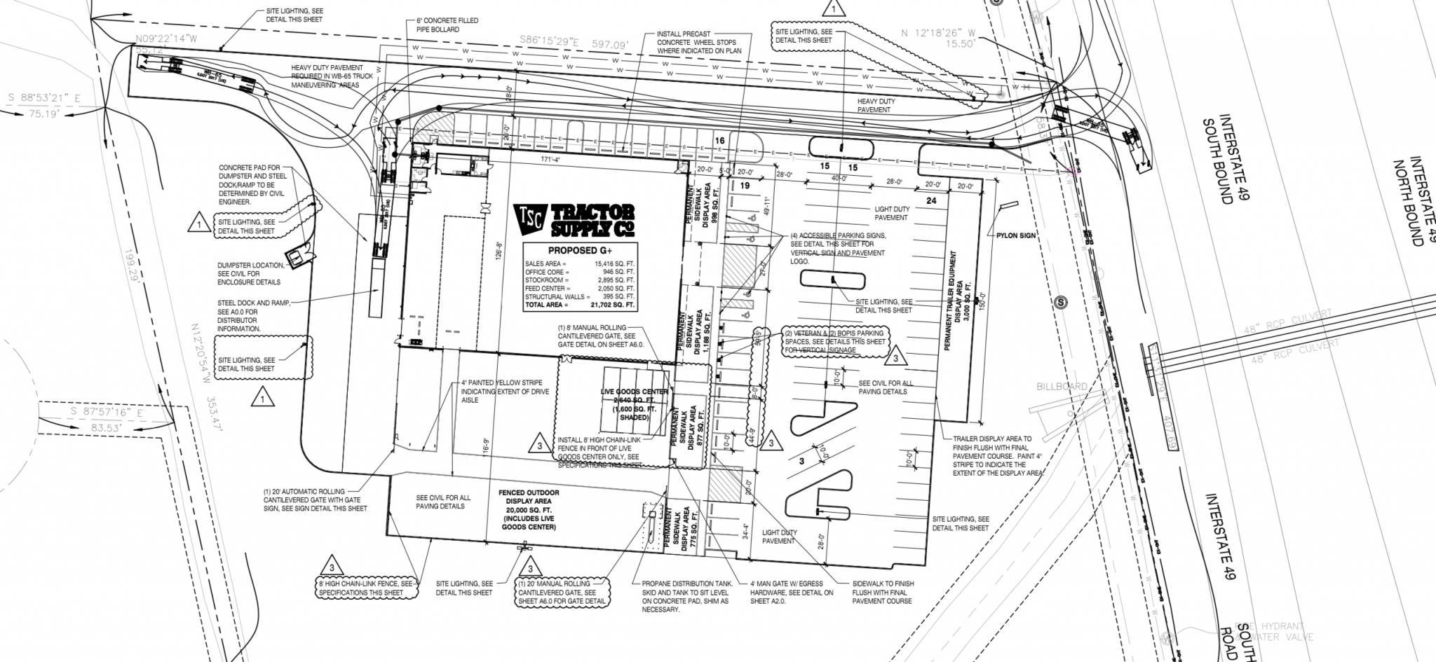 Tractor Supply Co. of Carencro Officially Under Construction ...