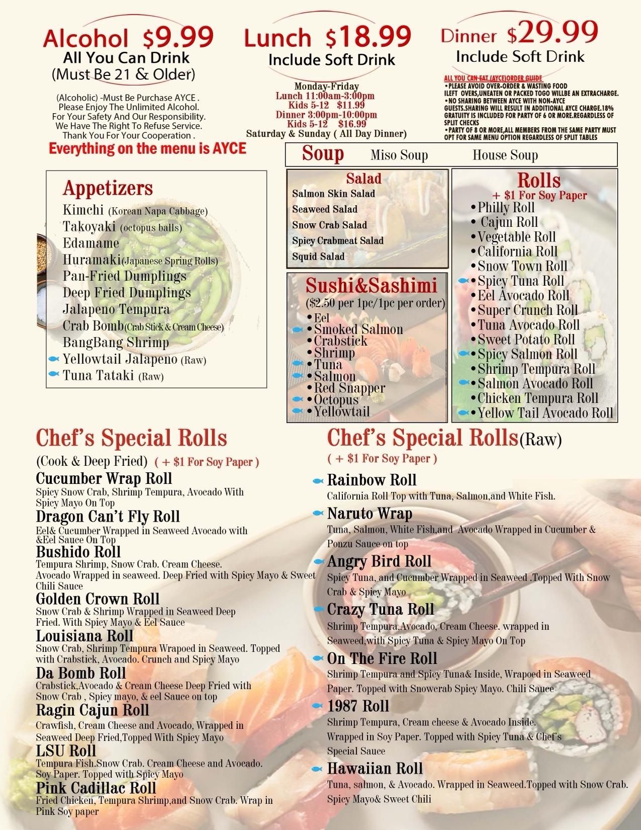 Bushido, An All-You-Can-Eat & Drink Sushi & Korean BBQ Restaurant Is ...