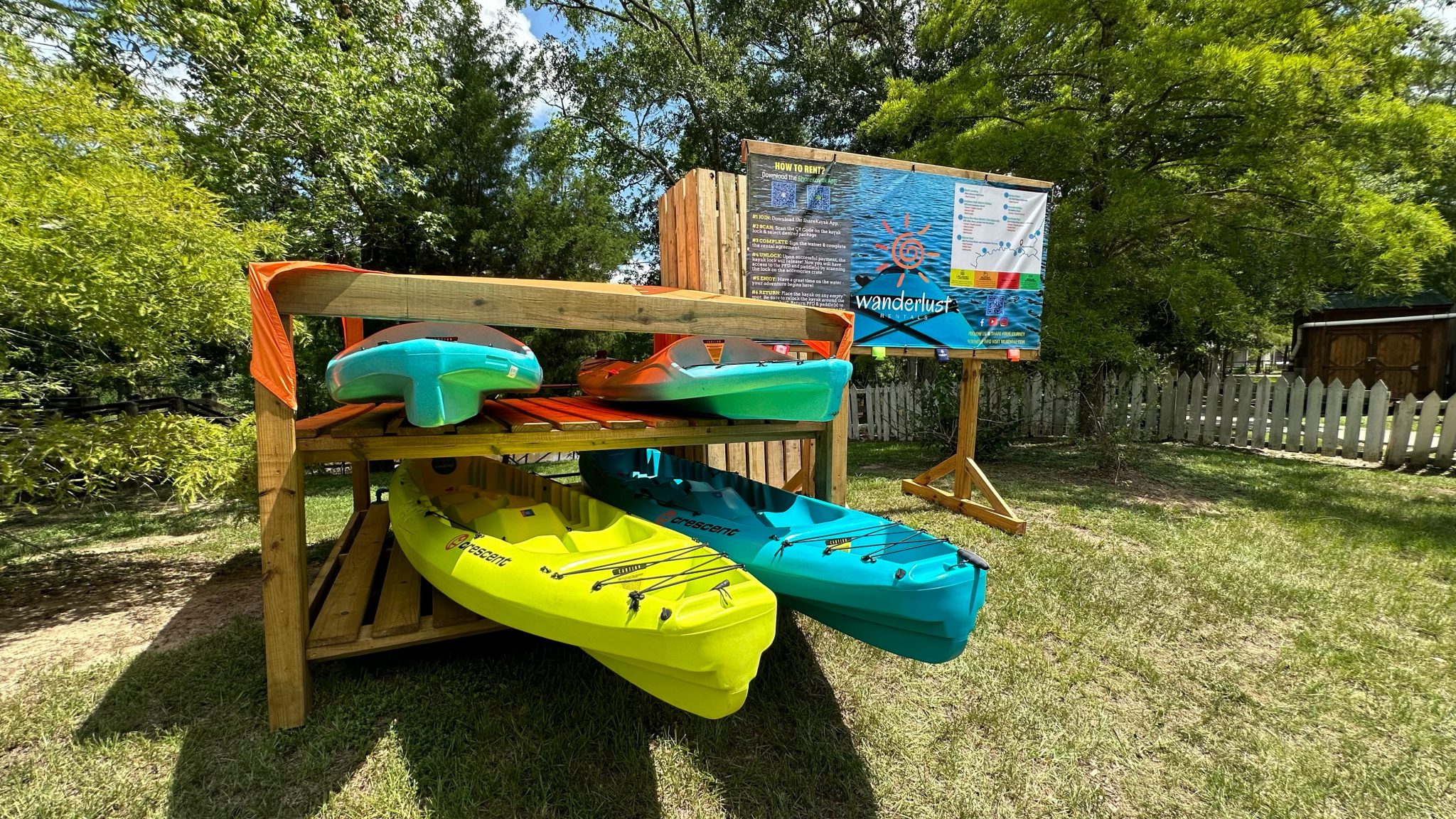 Louisiana’s First Multi-point Self-serve Kayak Rental Kiosks Now Open ...