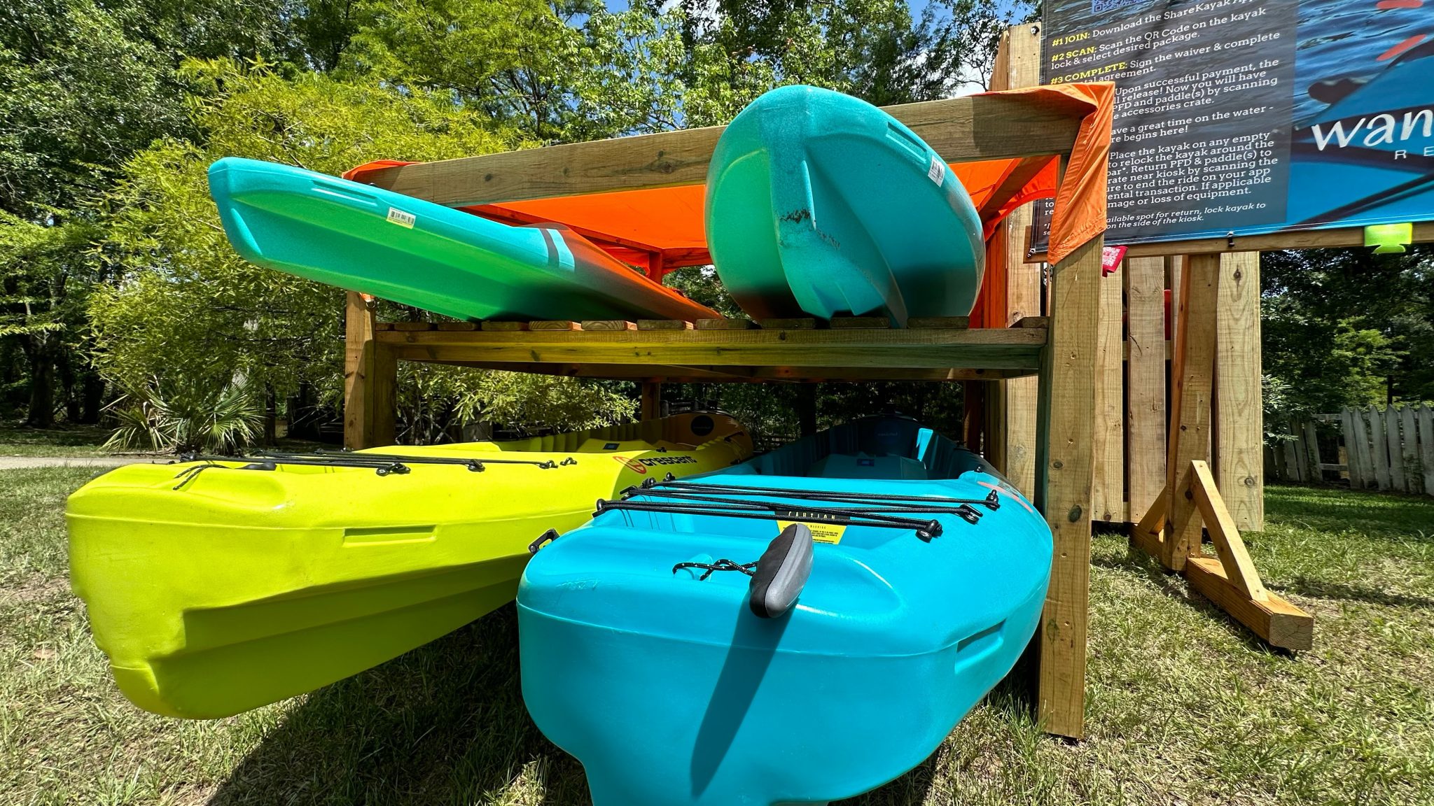 Louisiana’s First Multi-point Self-serve Kayak Rental Kiosks Now Open ...