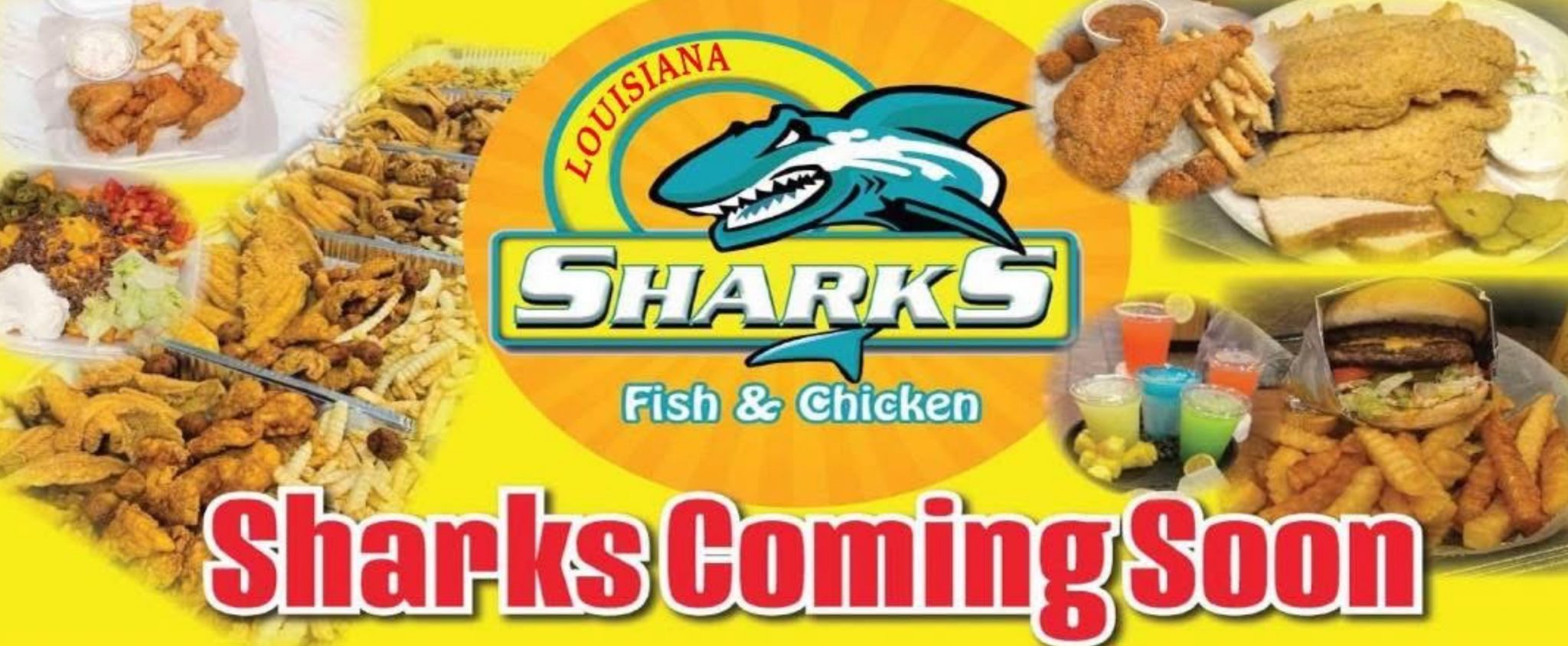 Sharks Fish & Chicken Coming Soon to Former Burger King on Evangeline ...